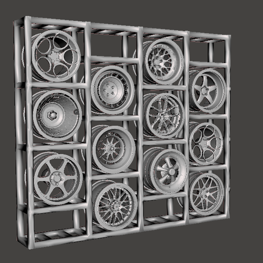 STL file RIMS RACK 1:64 🌆 ・Design to download and 3D print・Cults