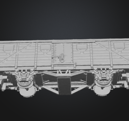 🚆 1 Freight Train Wagon・ 3D File for 3D printing・Cults