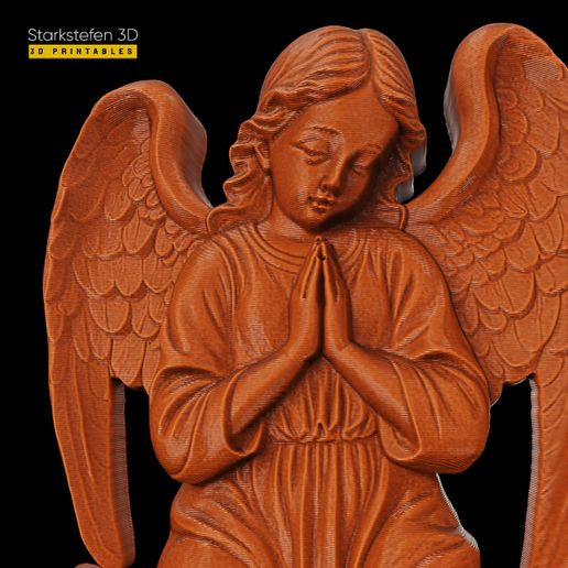 STL file 3D Angel Design cnc and hanging decor 👼 ・Model to download and ...