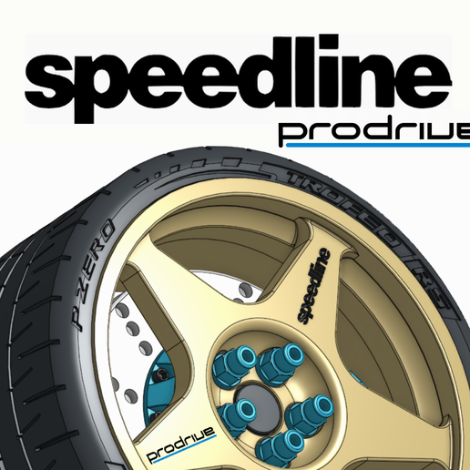 🛞 1/18 SPEEDLINE PRODRIVE WHEEL - ROHANA LIBERTY WALK - PORSCHE VW BUG ...