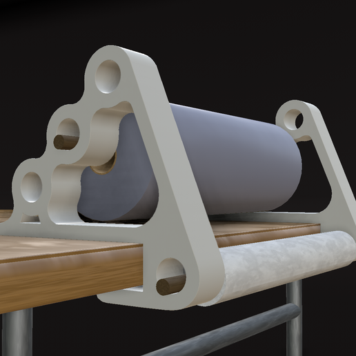 🏢 Roll Holder・ STL File for 3D printing・Cults