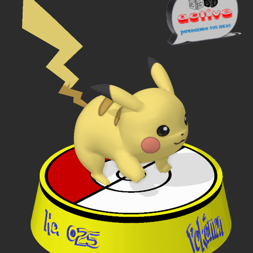Free STL file Pokemon Pikachu・3D printable object to download • Cults