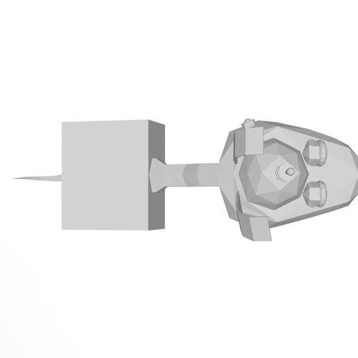 Low Poly Goddard | Jimmy Neutron 🚀🔧・ STL File for 3D printing・Cults