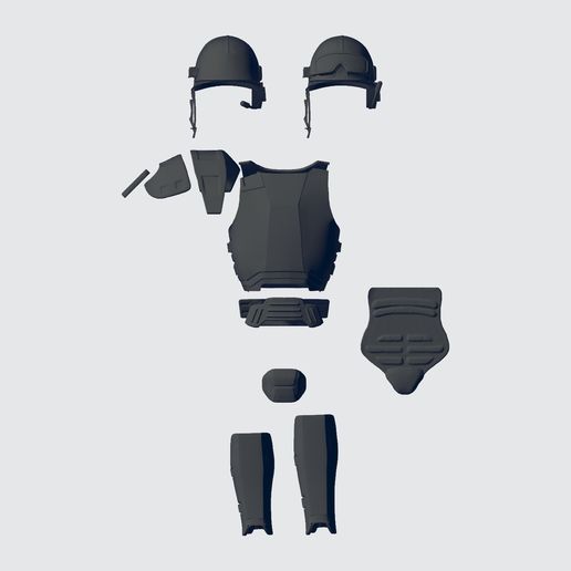 🦸 112 colonial marine armor set・ 3D File for 3D printing・Cults