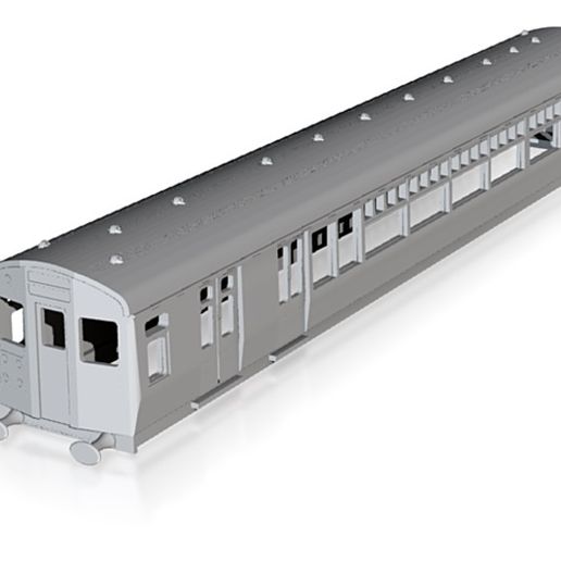 🧳 Carruagem LNER Tyneside de 3.º motor e bagagem única à escala 1/87 ...