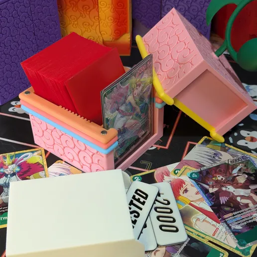 3D printable Uta Uta no Mi Deckbox Pack - Devil Fruit - Holds mini snap ...