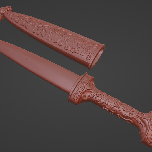 🗡️ Dagger (Morgana's Dagger)・ STL File for 3D printing・Cults