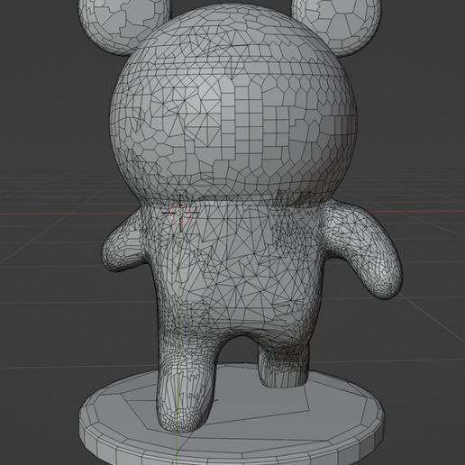 🐻 Radiohead modified bear・ STL File for 3D printing・Cults
