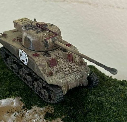 🎲 Sherman Firefly IC (UK, WW2)・ 3D File for 3D printing・Cults