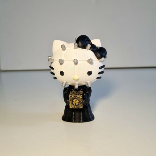 3D print HELLO KITTY PINHEAD - HELLRAISER • made with Ender V3 NEO・Cults