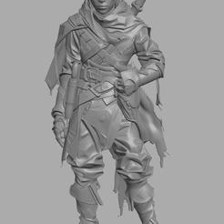 halfling fighter stl