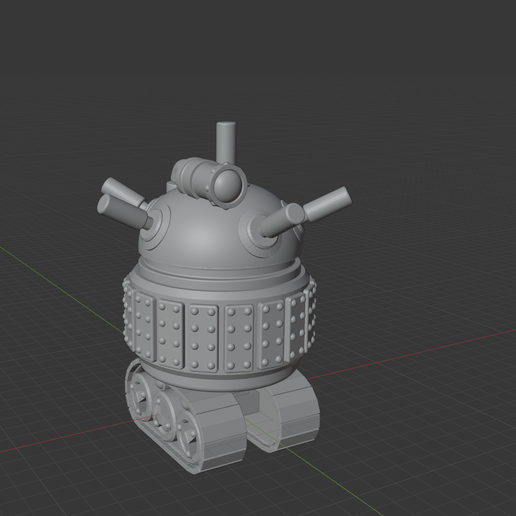 💣 RT style Bomb Bot PRESUPPORTED・ STL File for 3D printing・Cults