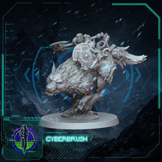 🛰 StormWolf Rider 1・ 3D File for 3D printing・Cults