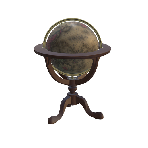 🎨 Terrestrial Globe・ STL File for 3D printing・Cults