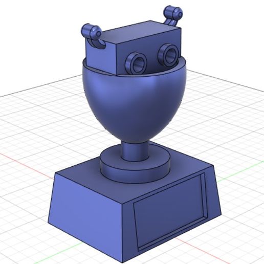 🤖 Robot Trophy・Archivo STL para ・Cults