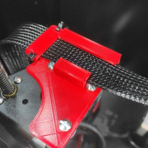 🔌 Sprite Extruder pro flat cable support・ STL File for ・Cults