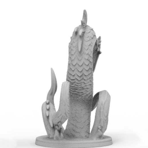 🎲 DUNGEONS AND DRAGONS MINIATURE - ABOLETH - 35 MM - D&D・ STL File for ...