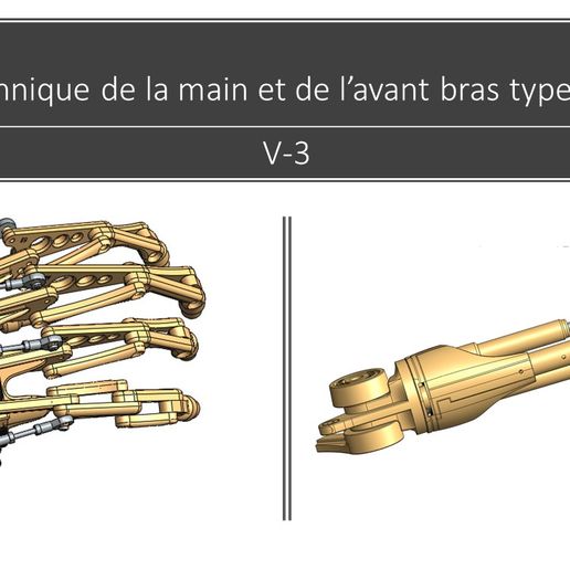 💪 Brazo y mano de Terminator・Archivo STL Gratis para ・Cults