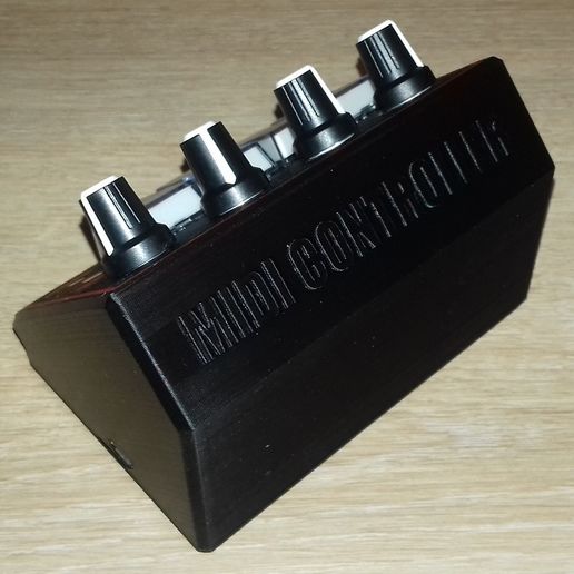 STL file MIDI controller for Arduino Pro Micro (32U4) 💾 ・3D printable ...