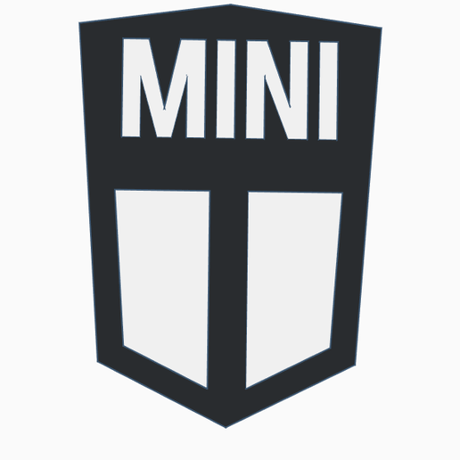 mini logo vector
