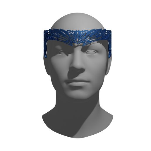 👑 Wiccan Crown・ OBJ File for 3D printing・Cults