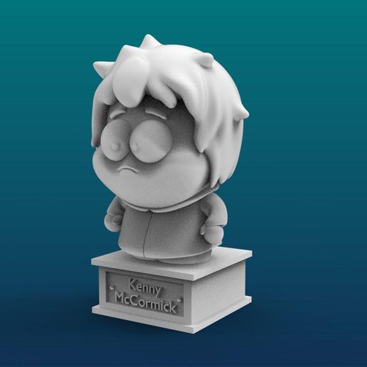🖨️ Kenny McCormick Cartoon Figure Print – 3D Printer・ 3D File for 3D ...