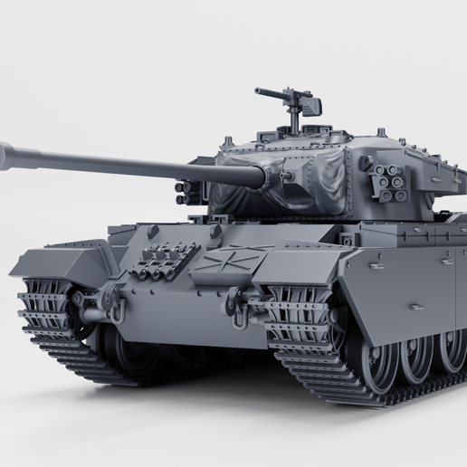 🪖 Centurion tank Mk.V (UK, post-WW2)・ 3D File for 3D printing・Cults
