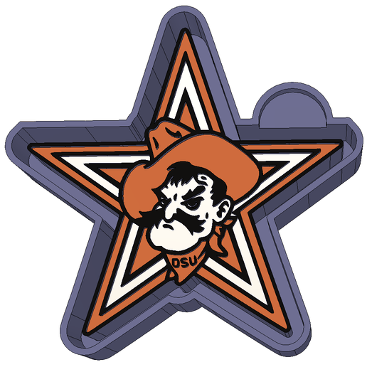 🔫 freshie Pistol Pete OSU STL Mold Housing for Silicone & Resin・ STL ...