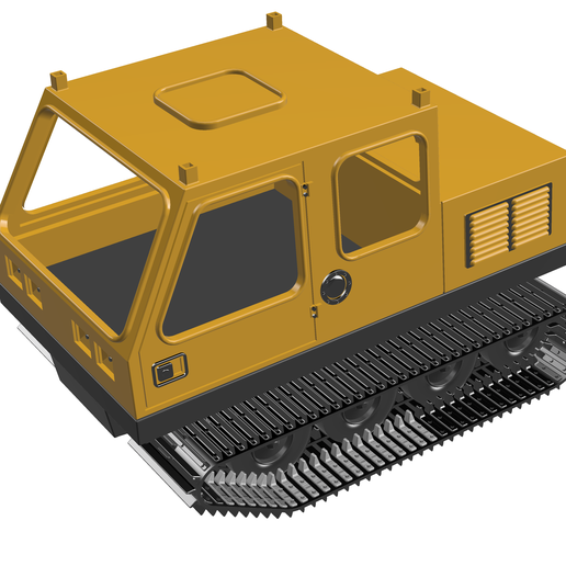 STL file Bombardier Bombi 1/24 🌨️ ・Template to download and 3D print・Cults