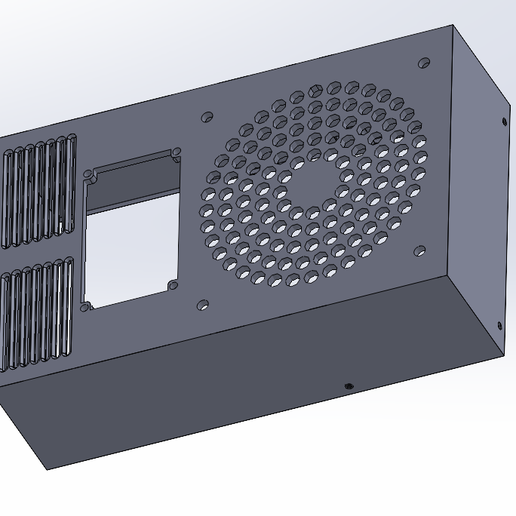 Free STL file SV06 Plus PSU Cover (STEP)・Template to download and 3D ...