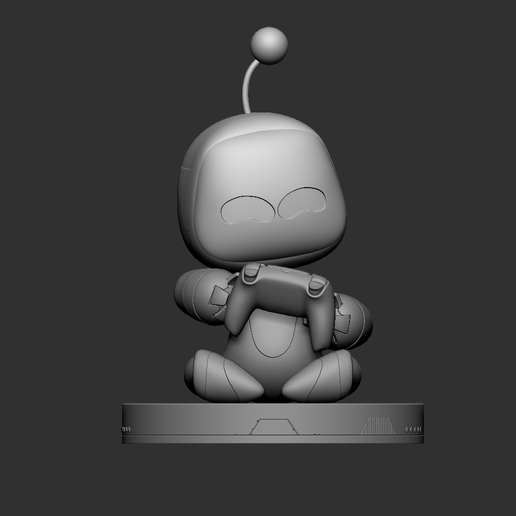 🤖 Astro Bot・ STL File for 3D printing・Cults