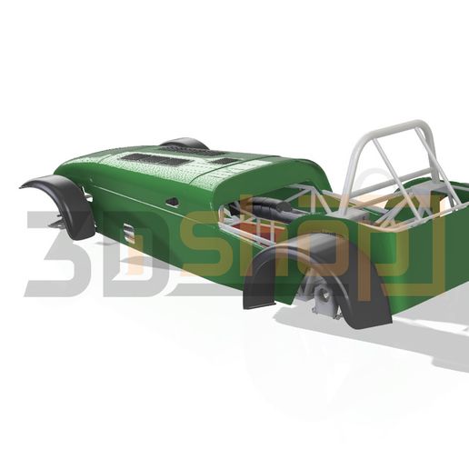 🖼️ Caterham BIG Sized Frame, Body, Chassis like Caterham・ 3D File for ...