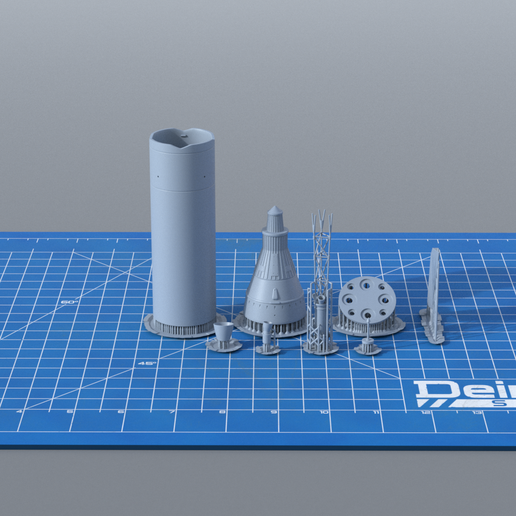 🛰 Little Joe 1・ STL File for 3D printing・Cults