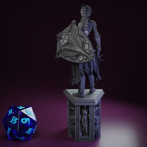 🎨 Shadowheart BG3 - NSFW 32mm and 75mm mini・ 3D File for 3D printing・Cults