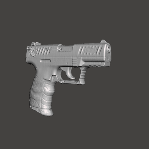🔫 Walther P22 Real Size 3D Gun Mold・ STL File for 3D printing・Cults