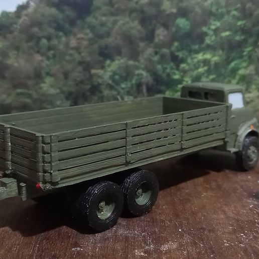 🚚 Army War Truck 1114 -2624・ STL File for 3D printing・Cults