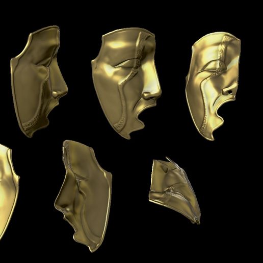 🤴 Viserys mask・Free STL File for ・Cults