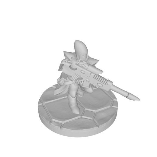 💂 Eldar Character 058・Free STL File for 3D printing・Cults
