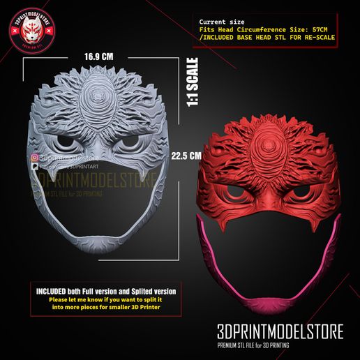 👁️ Dandadan Evil Eye Mask Jiji Cosplay Anime - Okarun Mask - Comic ...