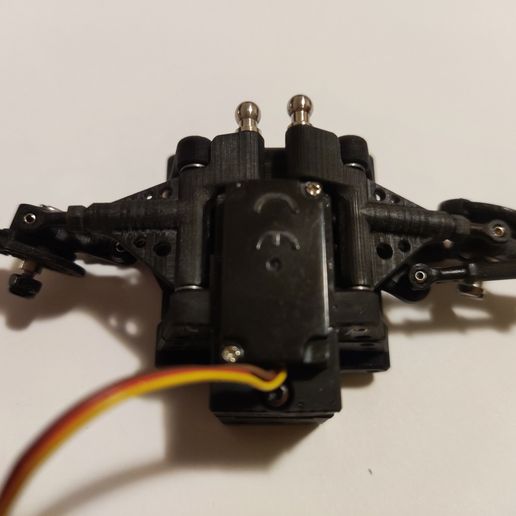 🚁 Front block for drift chassis 1:24 1:28・ 3D File for 3D printing・Cults