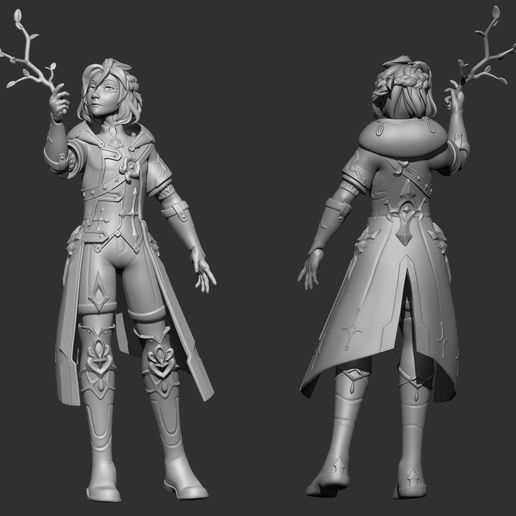 🦸 Albedo Genshin Impact・ 3D File for 3D printing・Cults
