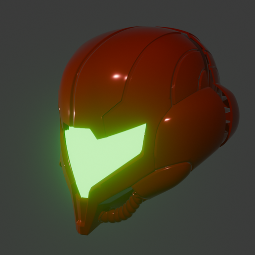 Archivo STL Samus Helmet 3D Print Model - Metroid 🪖 ・Objeto imprimible ...