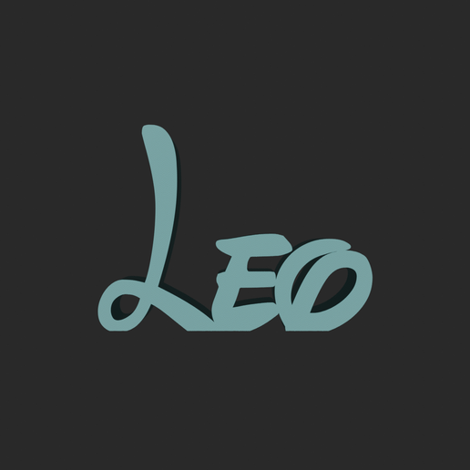 STL file Leo ♌ ・3D printer design to download・Cults