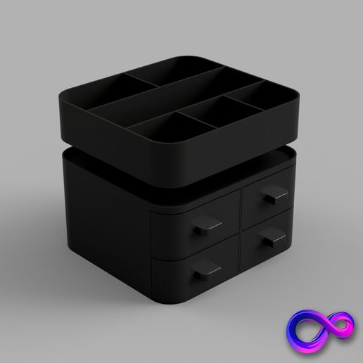 🏢 3D Modular Organizer for Efficient Workspaces - DeskMate・ STL File ...