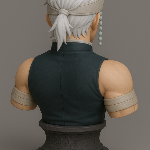 👤 Tengen Uzui Bust・ STL File for 3D printing・Cults