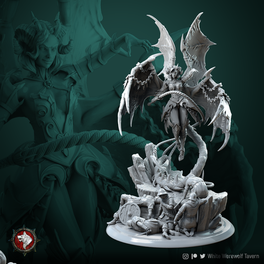 📈 'Legion of Devils' September 2021 release 21 STL's miniatures pre ...