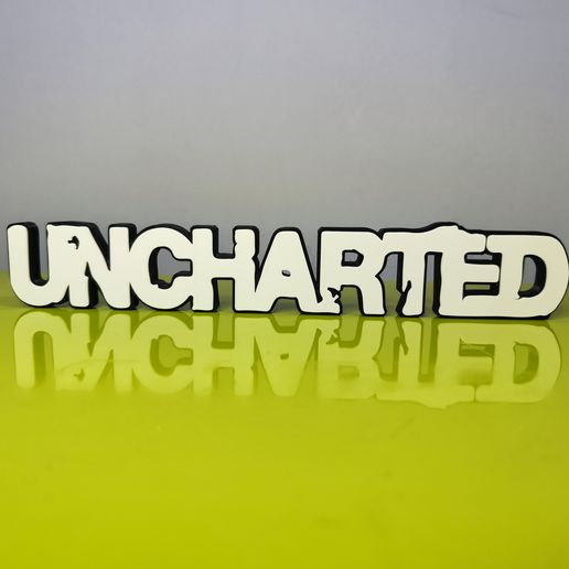 STL file Uncharted Logo 🎮 ・3D printable design to download・Cults