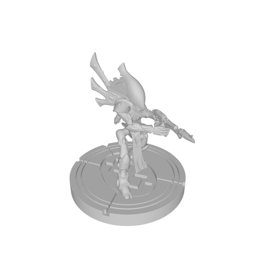💂 Personnage Eldar 120・Fichier STL Gratuit pour Impression 3D・Cults
