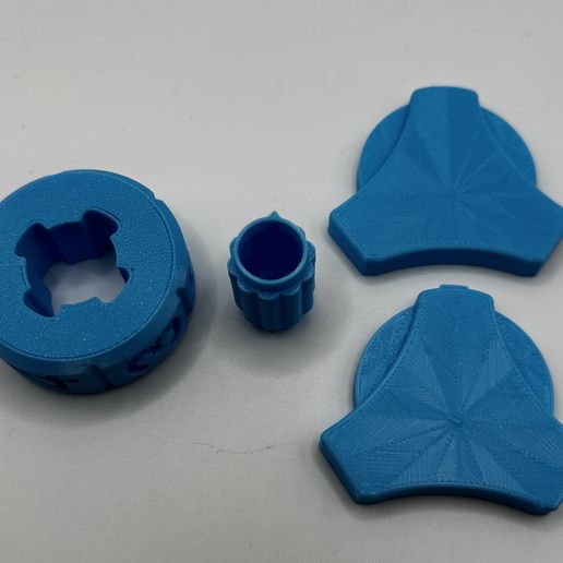 STL file Spinning D6 Dice | Tabletop / Board Games / DnD / Magic The ...