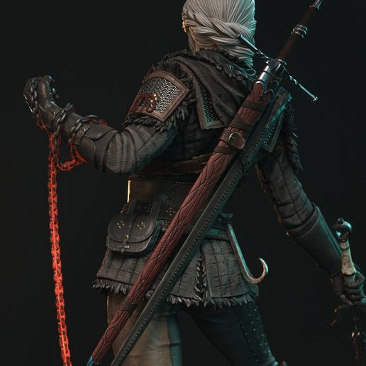👤 Ciri - The Witcher 4 - Fullsize・ 3D File for 3D printing・Cults